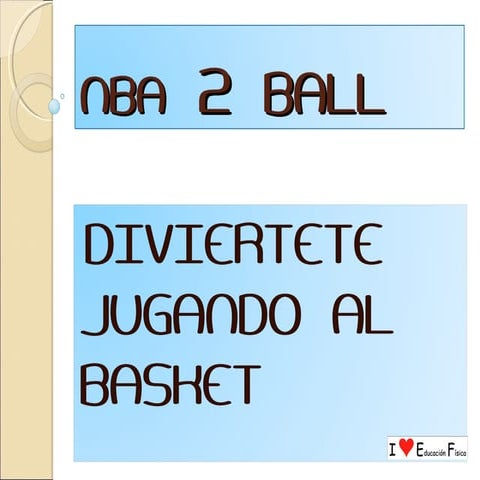 Nba 2 ball | PPT | Basketball | Sports