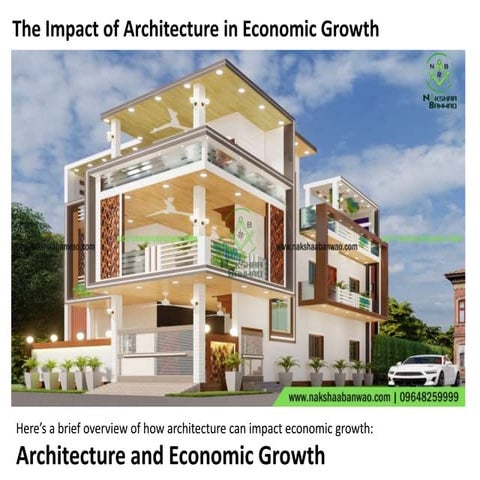 The Impact of Architecture in Economic Growth | PPTX
