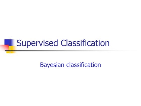 2.3 bayesian classification | PPT | Technology & Computing