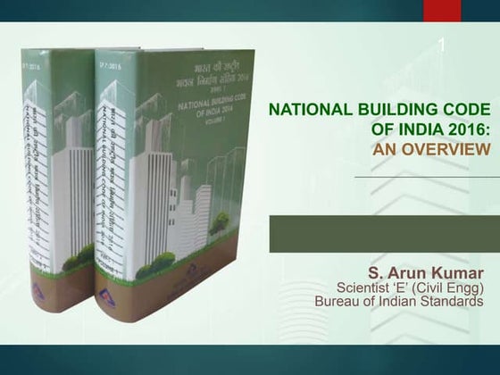 Classification of Buildings as per National Building Code of India (NBC ...