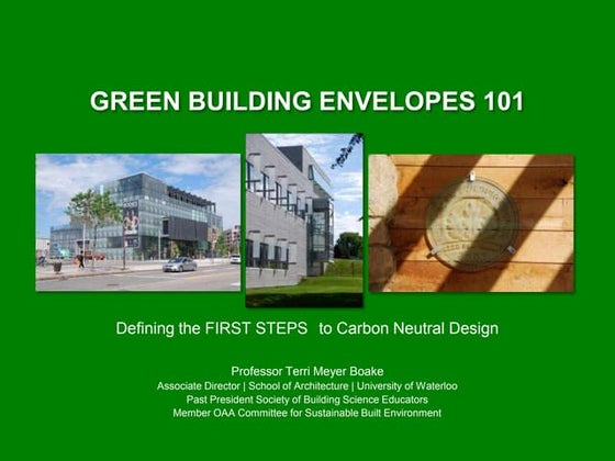 Building envelope | PPTX