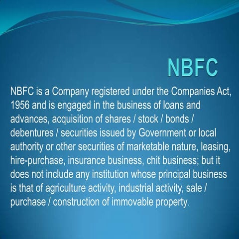 Nbfc | PPT