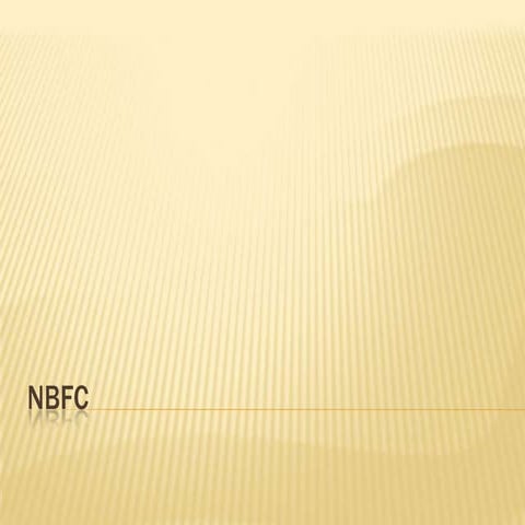 Nbfc | PPTX