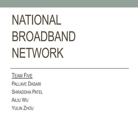A critical study of NBN Co. | PPTX | Computer Networking | Computing