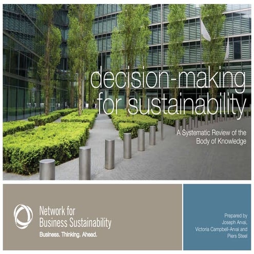 Making Sustainable Choices | PDF