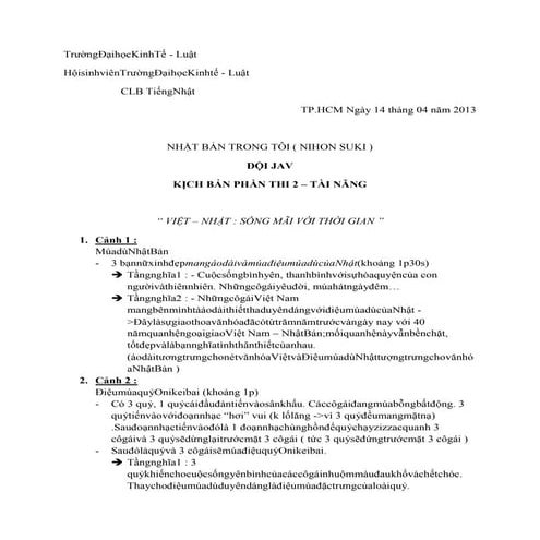 [Nbtt doi jav] kich ban | DOCX