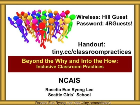 Singapore American School Inclusive Classroom Practices | PPT