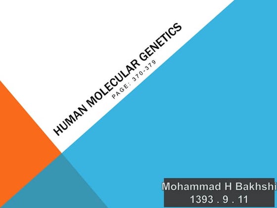 Human genome project | PPTX | Biotech and Biomedical Industry | Industries