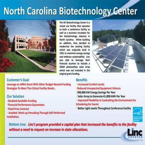 NC Biotech Ctr Case Study