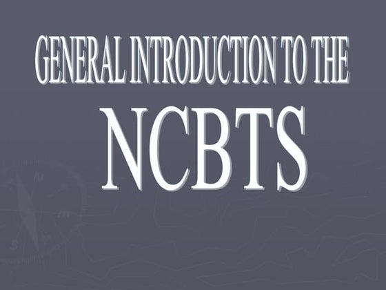 NCBTS (National Competency-Based Teacher Standards) | PPTX ...