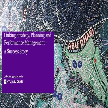 Linking Strategy, Planning and Performance Management - A Success Story ...