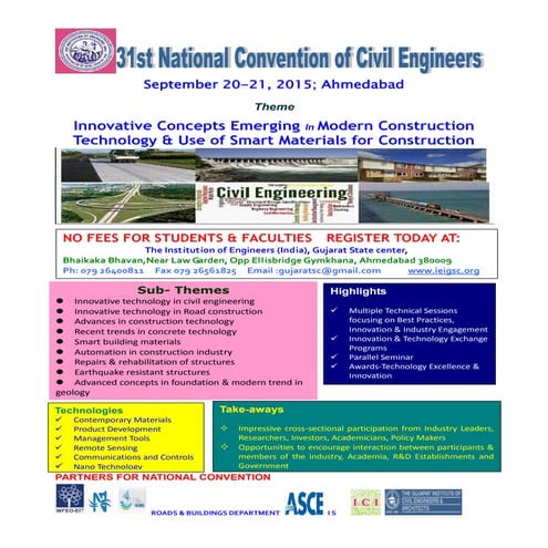 31st National Convention of Civil Engineers | PDF