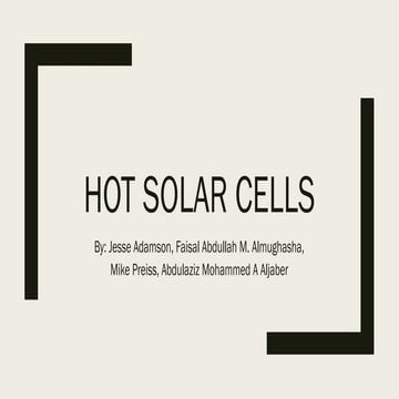 Hot_Solar_CellsForadvancement of human.pptx