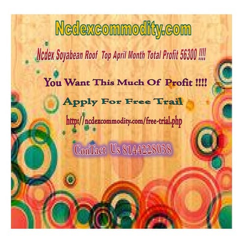 Ncdexcommodity tips | PPT