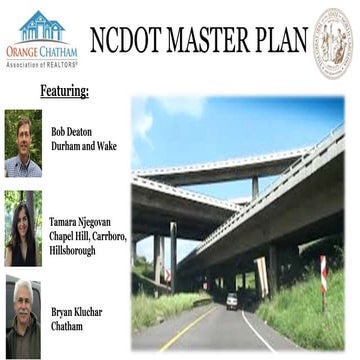 NCDOT Master Plan Presentation | PPT
