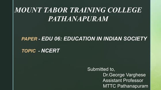 INTRODUCTION TO TEACHER EDUCATION | PPT