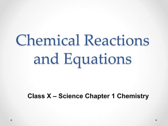 Rapid Revision - Chemical Reaction and Equations (Prashant Kirad).pdf
