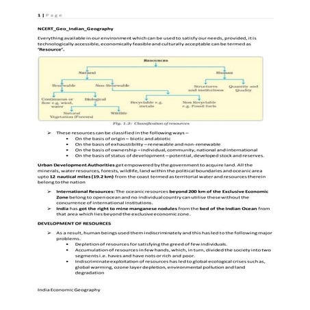 Ncert geo indian_geography | PDF