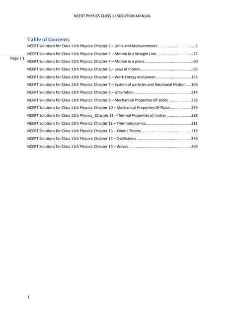Physics formula ICSE_Standard 10 | PDF