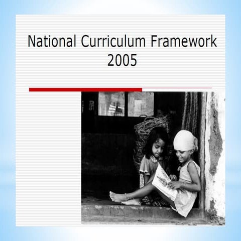 Ncf | PPTX | Education
