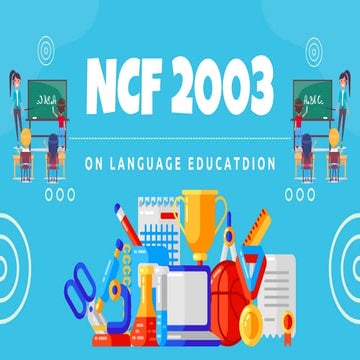 national curriculum framework English language | PDF
