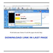 Nch Software Suite Crack Keygen Serial Key