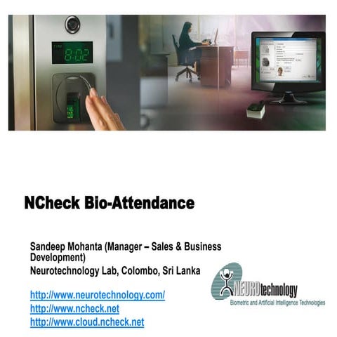 Fingerprint Attendance project final PPT | PPT