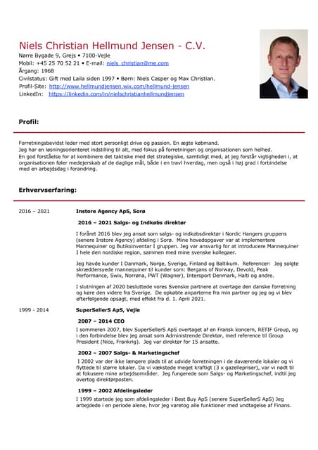 Curriculum vitae | PDF