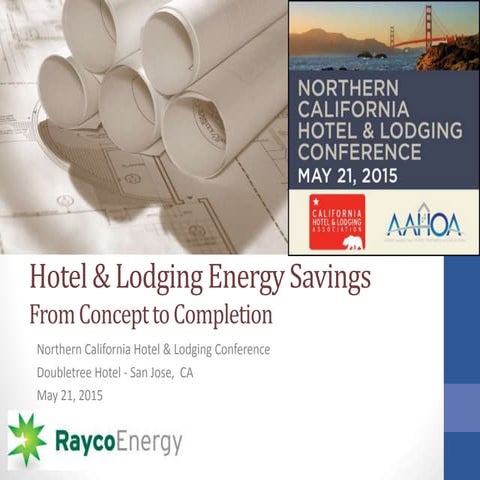 Energy Savings for Hotel & Lodging Industry | PPTX