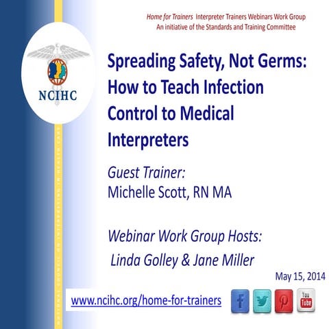 Spreading Safety, Not Germs: How to Teach Infection Control to Medical ...