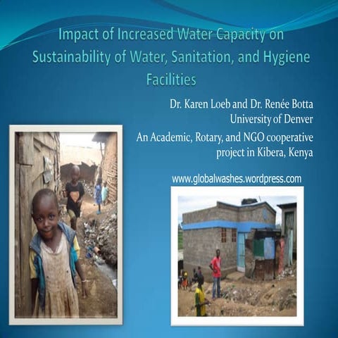 Open 2013: Impact of Increased Water Capacity on Sustainability of ...