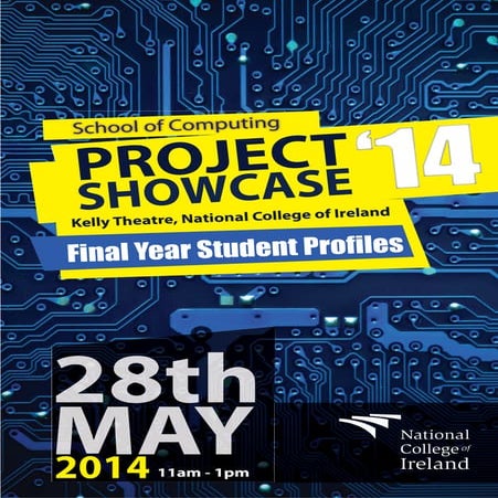 NCI School of Computing Project Showcase 2014 | PDF