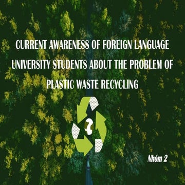 Proper garbage disposal study of Grade 10 students | PPTX