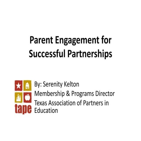 Parents as Partners | PPTX
