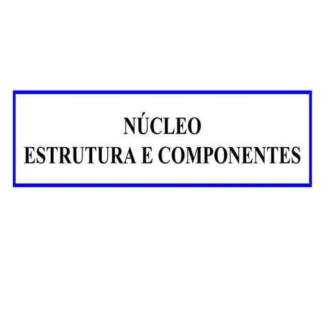 Núcleo estruturas e componentes | PPT