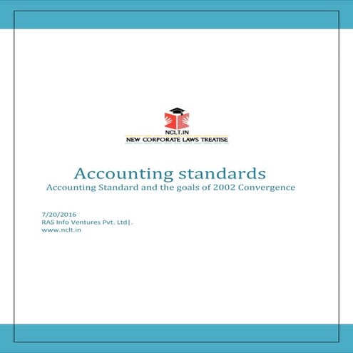 Accounting standards | PDF