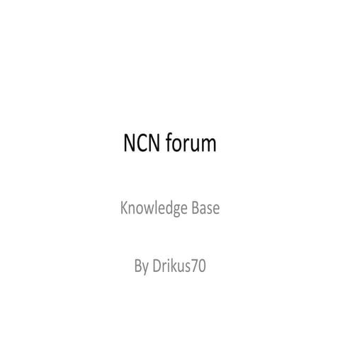 Ncn forum | PDF