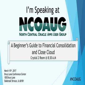 NCOAUG Presentation | PPTX