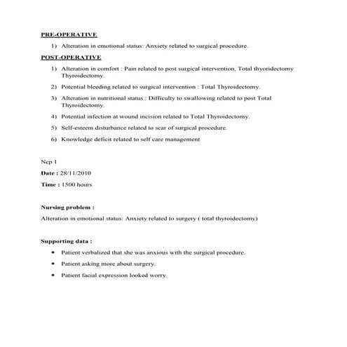 Fdar charting | DOCX