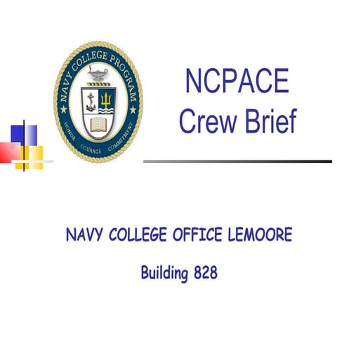 Ncpace crew brief 2010 | PPT