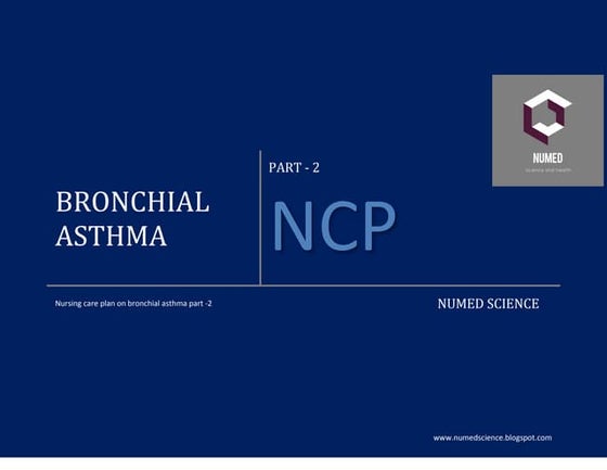 Nursing care plan bronchial asthma part 3 | PPT