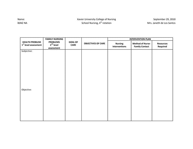 Family folder format | PDF