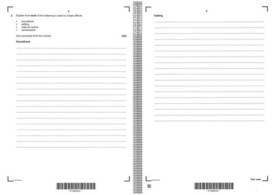 Back Page - Unit B322 Exam Paper - Summer 2013 | PDF