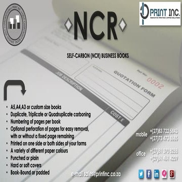 NCR Books | PDF
