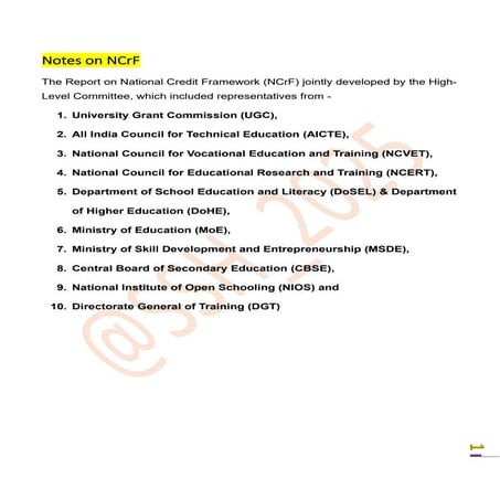 National Credit Framework (NCrF) Notes.pdf