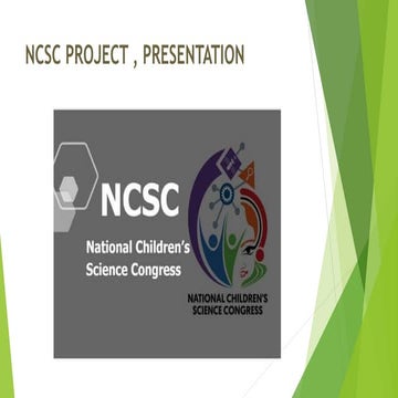 NCSC PROJECT , PRESENTATION.pptx | Free Download
