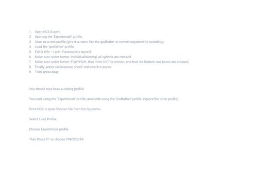 F30_Coding_Reference_Guide_v1.7.pdf | Auto Type | Automotive