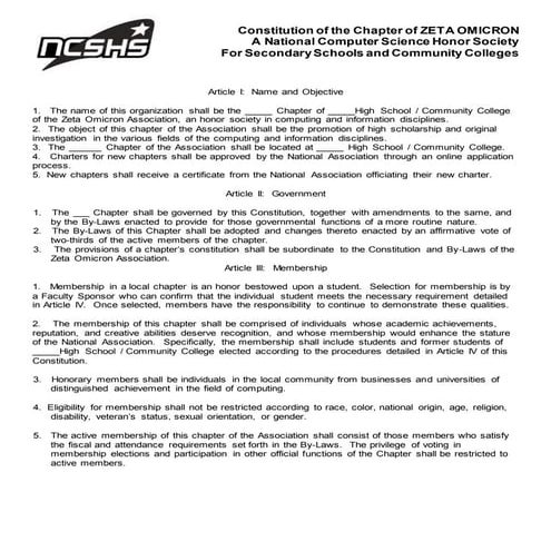 NC constitution | DOCX