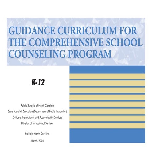 Comprehensive Guidance And Counseling Program | PPT