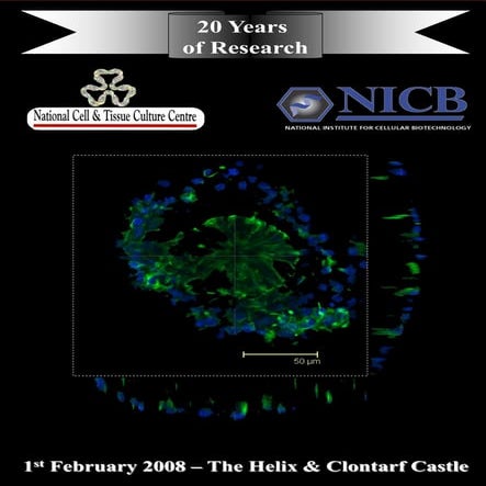 NICB & NCTCC: 20 years of Research_Symposium Booklet 01-02-2008 | PDF